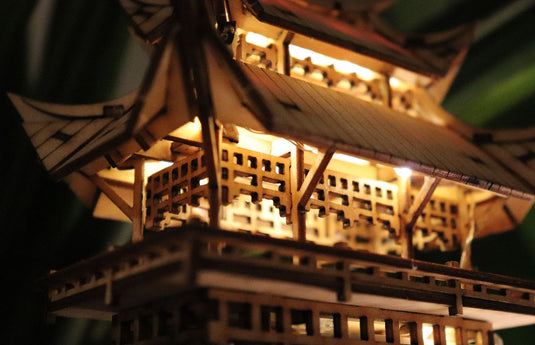 Miniature Temple Models — DIY 3D Model Kit – Tiny Treehouses USA