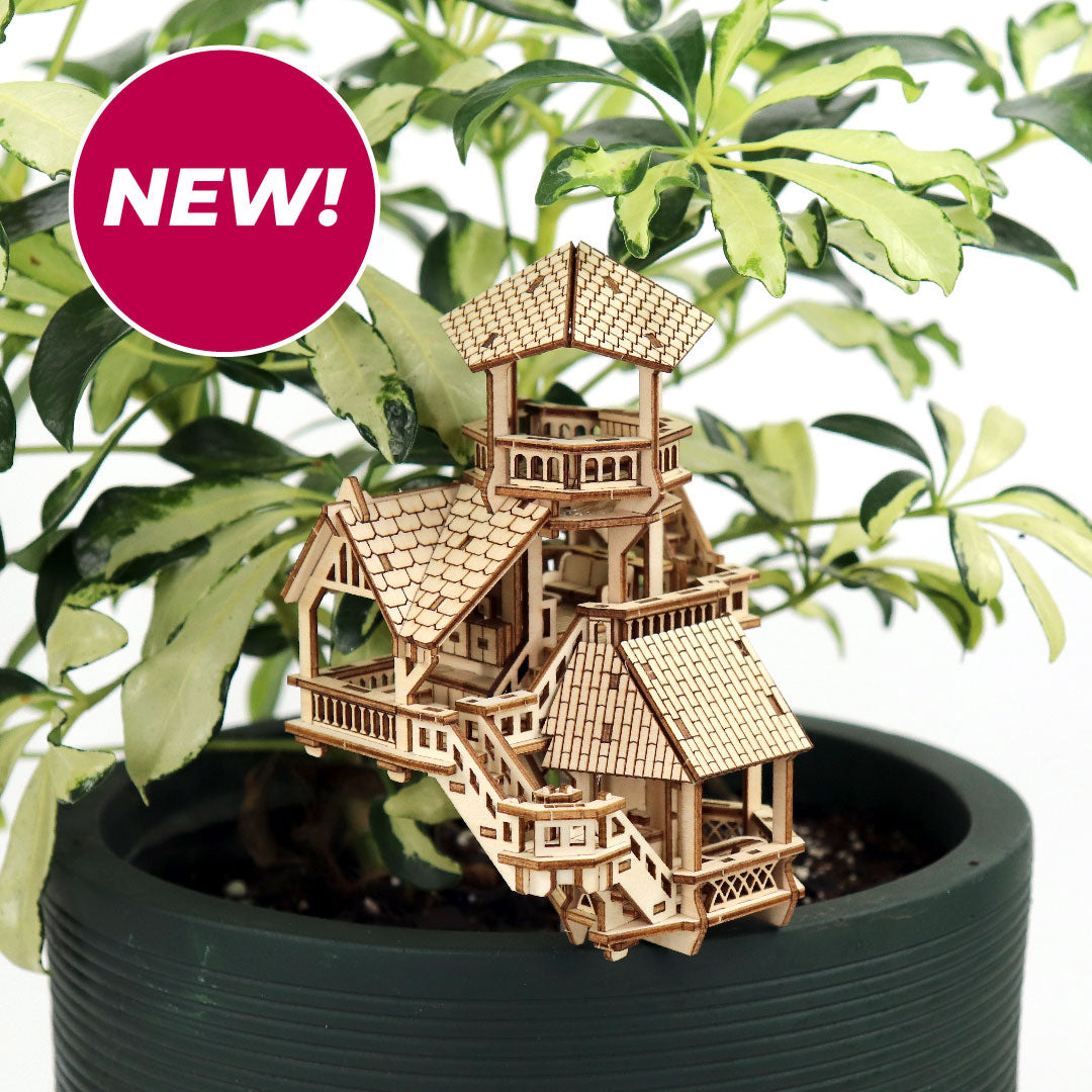 Forest Cottage Wooden Model | Tiny Treehouses – The Creators Emporium