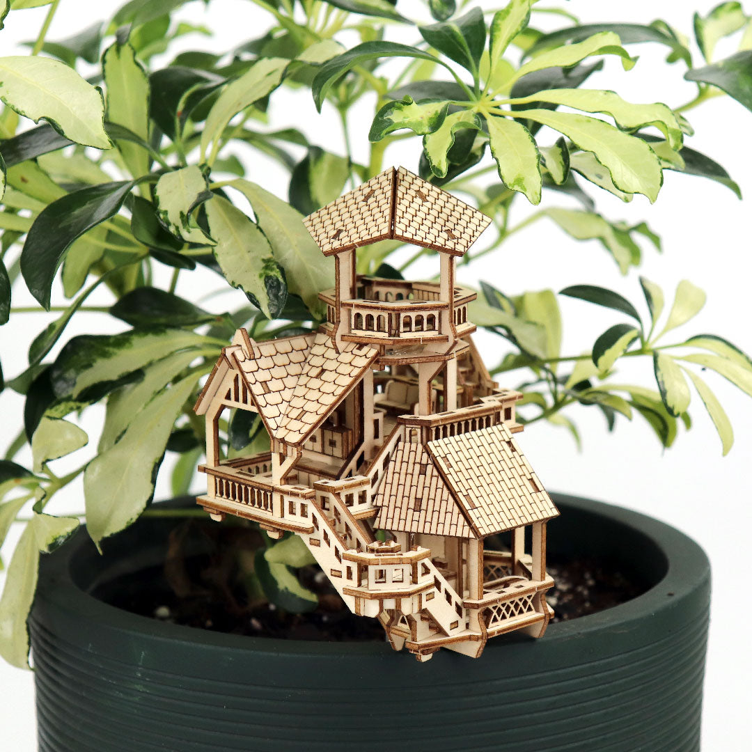 Forest Cottage Wooden Model | Tiny Treehouses – Tiny Treehouses USA