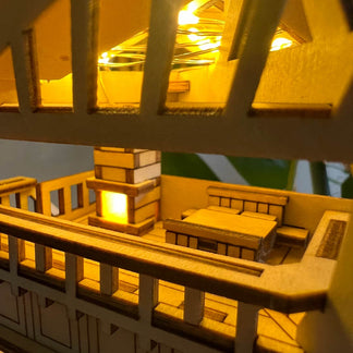 Sky Lodge Wooden Model | Tiny Treehouses – The Creators Emporium