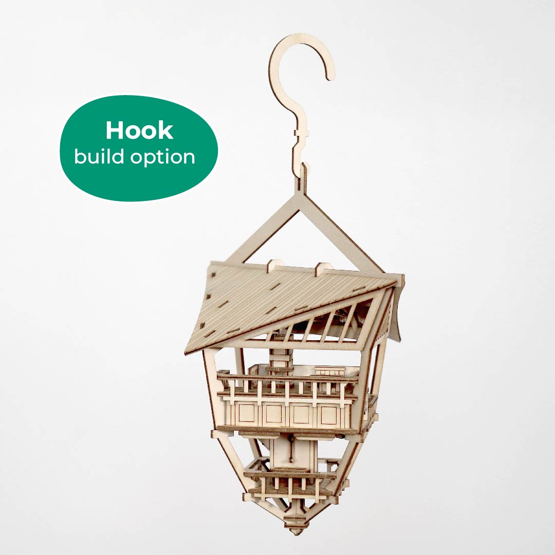 Sky Lodge Wooden Model | Tiny Treehouses – The Creators Emporium