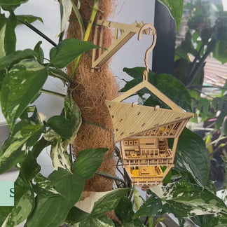 Sky Lodge Wooden Model | Tiny Treehouses – The Creators Emporium