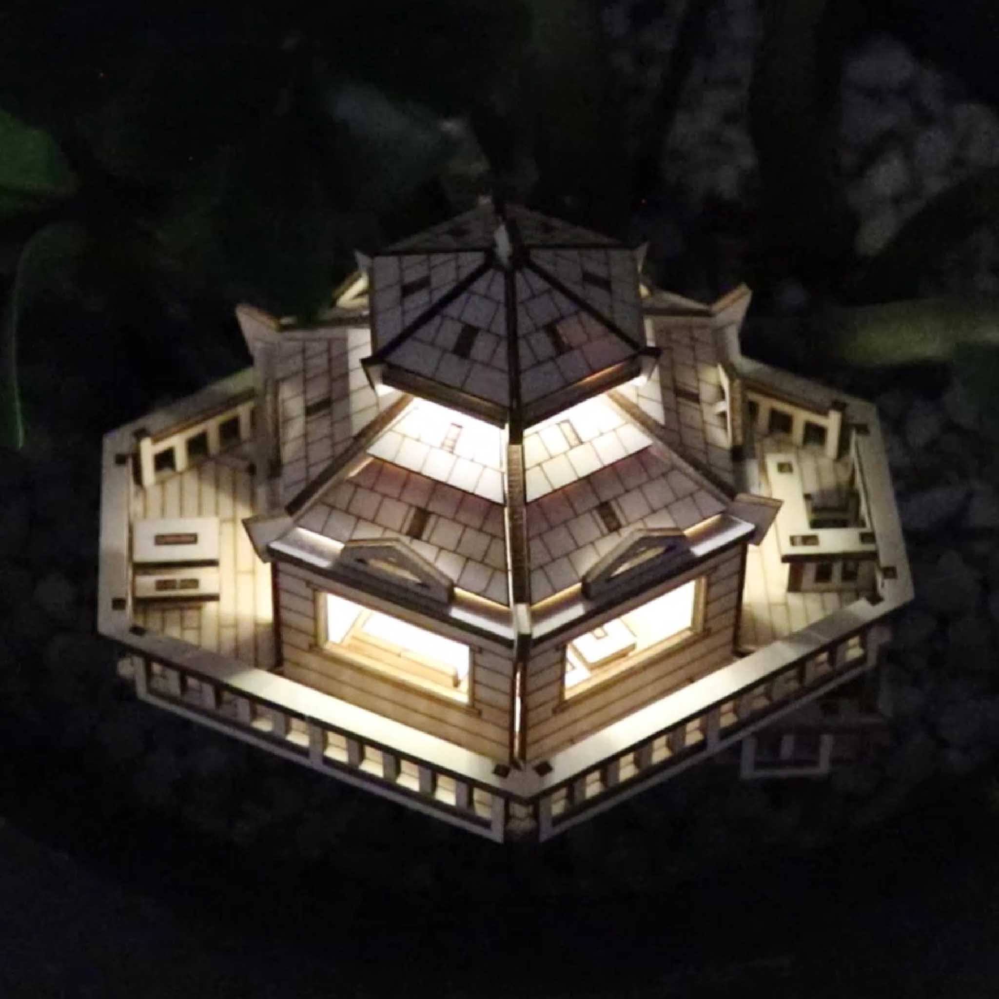 Woodland Outpost Wooden Model | Tiny Treehouses – The Creators Emporium